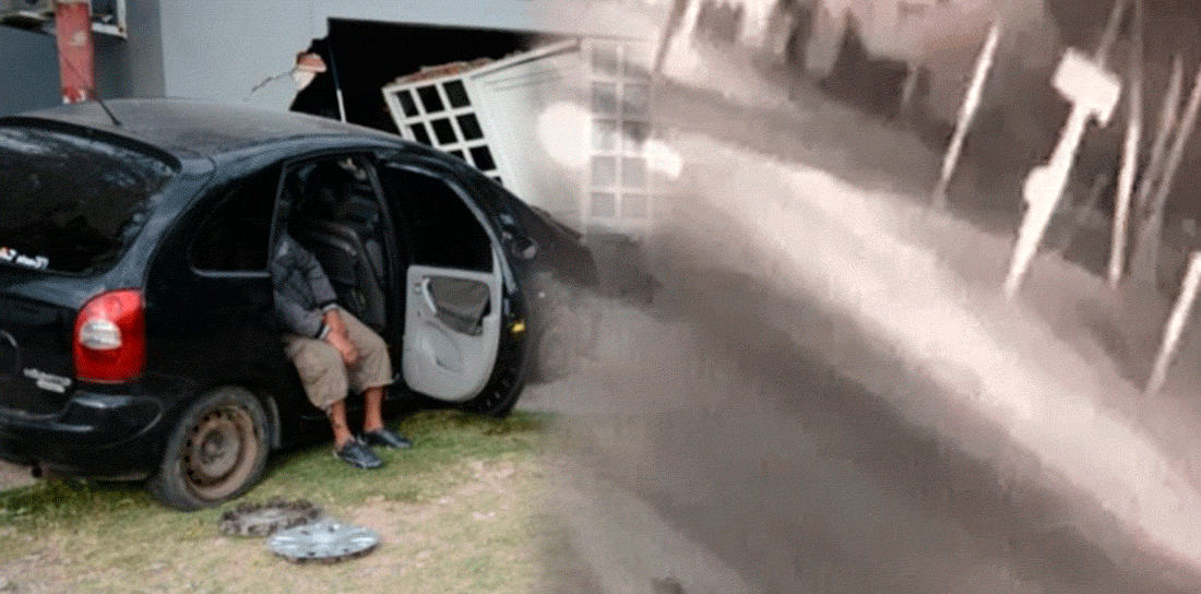 Video Así Fue El Momento En El Que El Conductor Ebrio Chocó Contra El