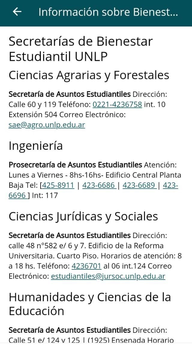 Mapa de las facultades y horarios del rondín: qué información aporta la ...