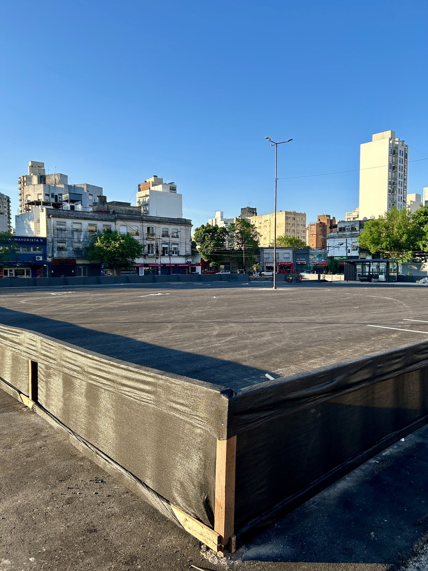 Todo listo para que inaugure en La Plata el playón de las pruebas de manejo