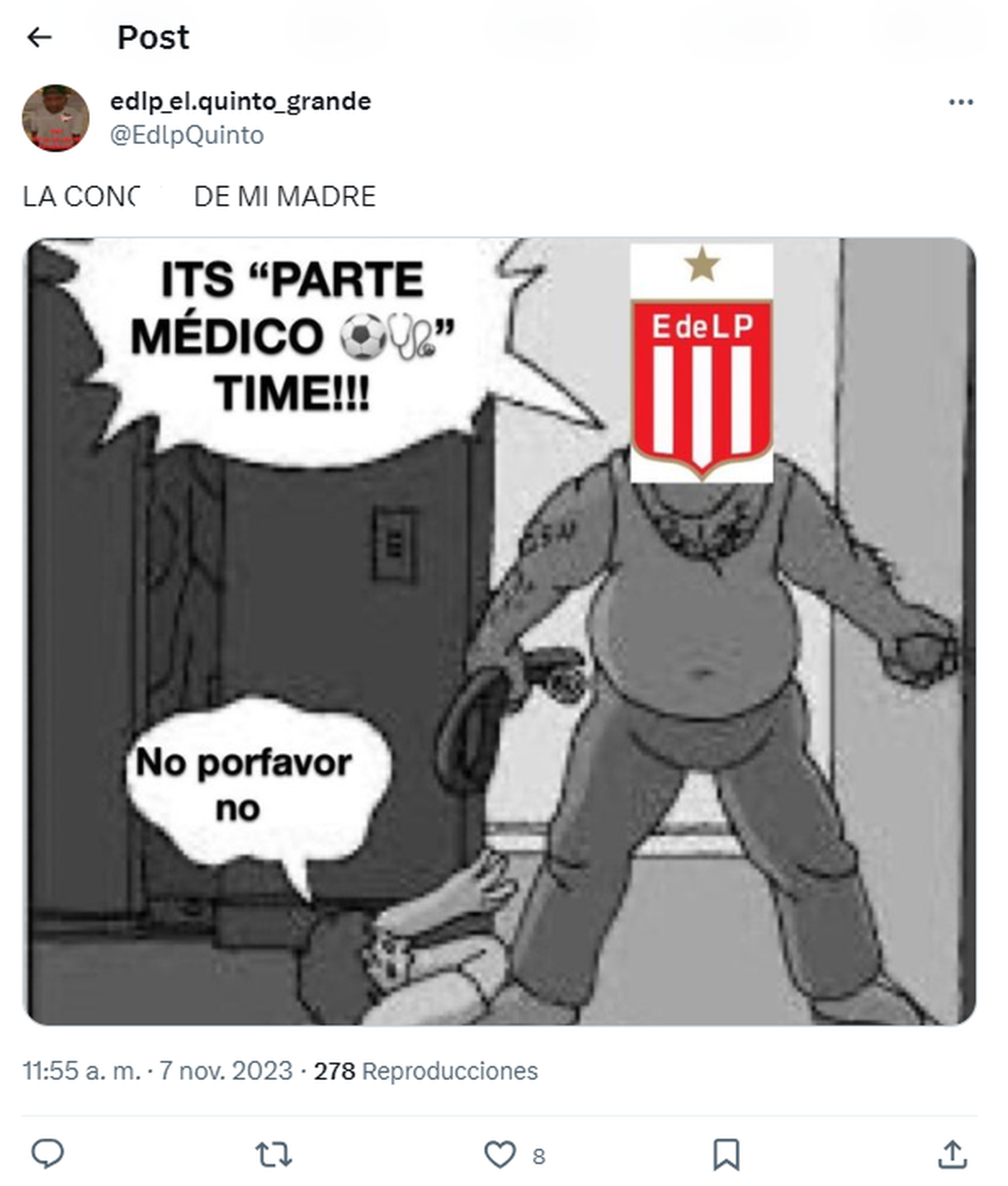 Se lesionó otro jugador de Estudiantes y explotaron los memes en las redes
