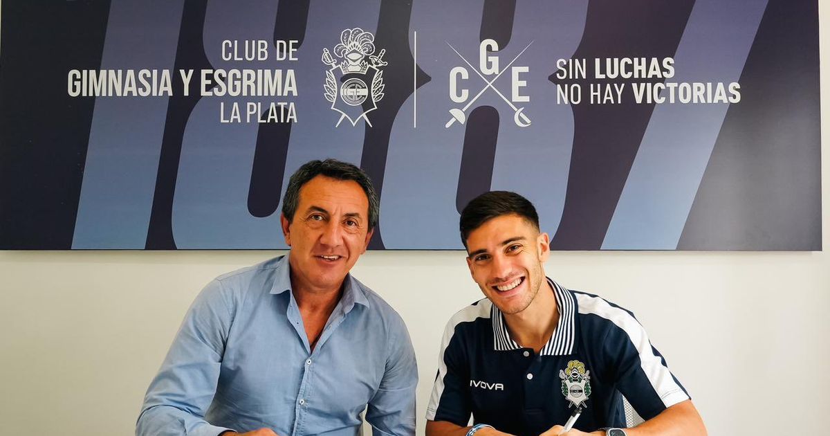 Matías Melluso firmó contrato con Gimnasia hasta diciembre de 2025