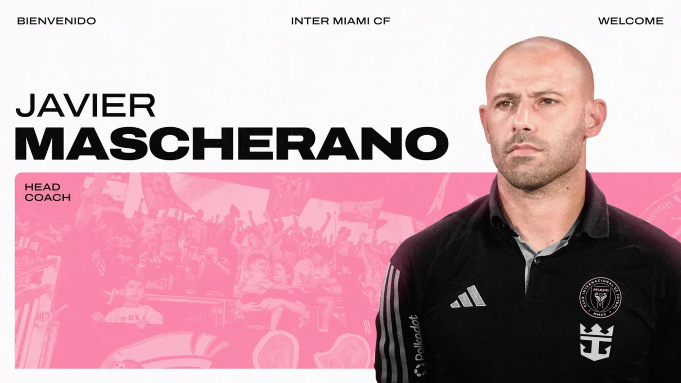 Javier Mascherano es el nuevo entrenador del Inter Miami de Lionel Messi