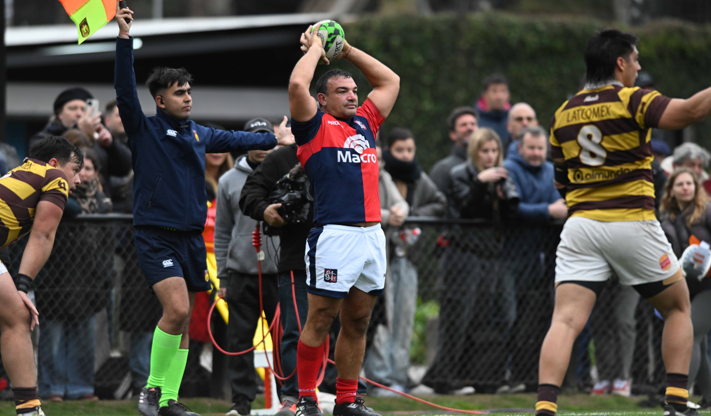 Agustín Creevy se despidió del rugby con la camiseta de San Luis