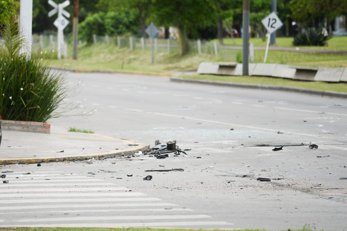 Todas las fotos del impresionante accidente de tránsito en 25 y 72