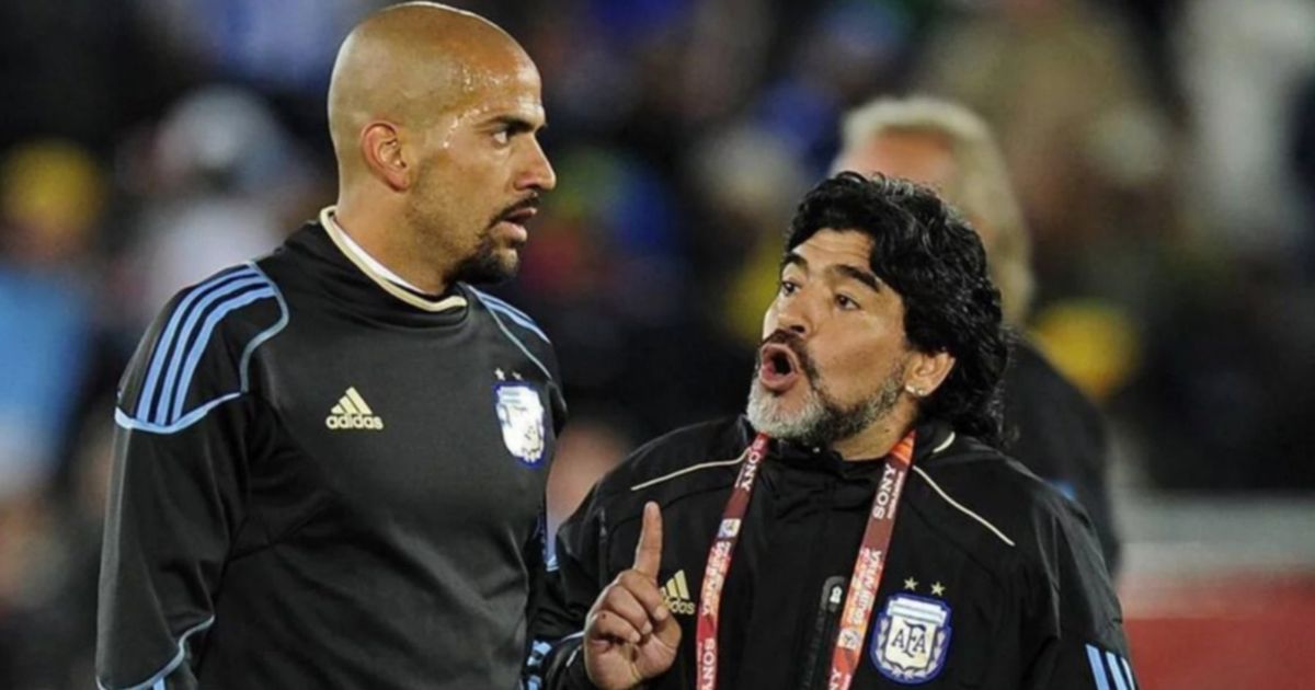 Traidor y soberbio: un excolaborador de Maradona liquidó a la brujita Verón
