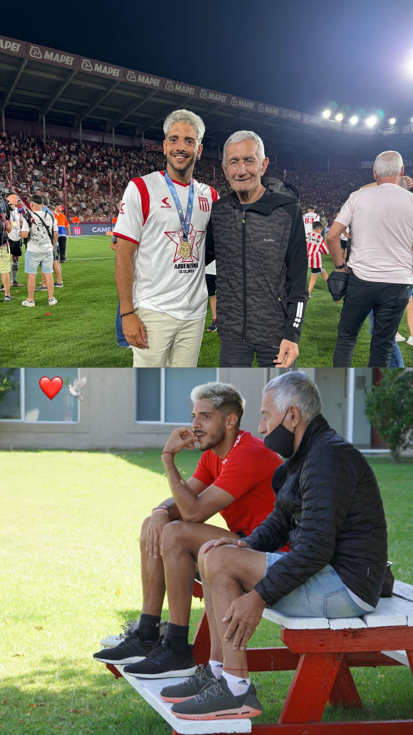El emotivo recuerdo de Deian Verón tras la partida de su abuelo