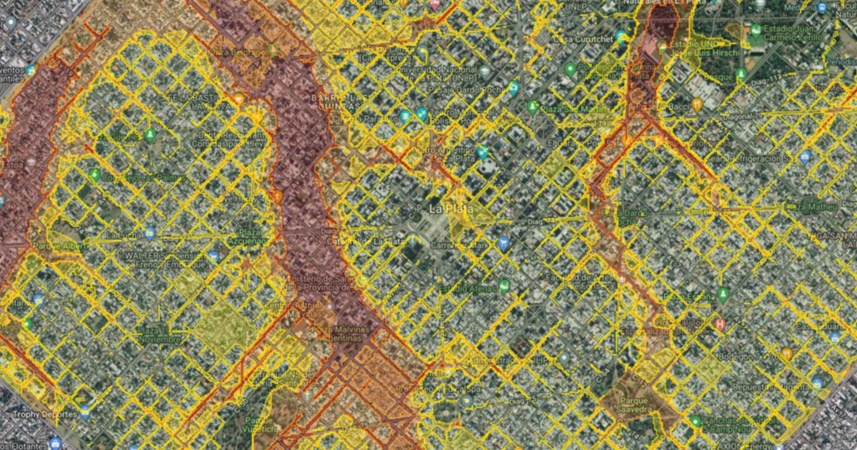 Los mapas que muestran calle por calle cuáles son las zonas inundables ...