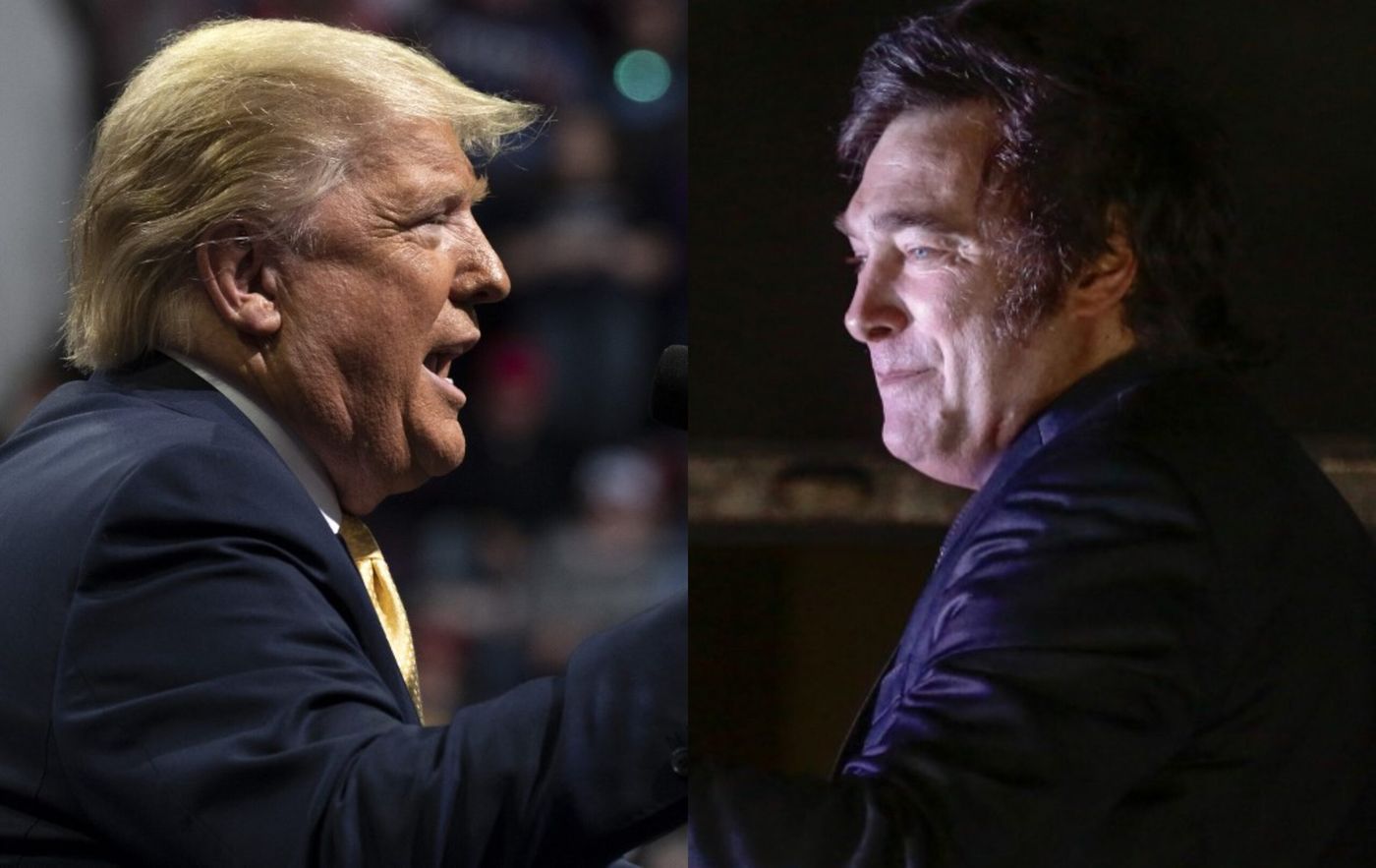 Inédita invitación: Donald Trump invitó a Javier Milei a su asunción