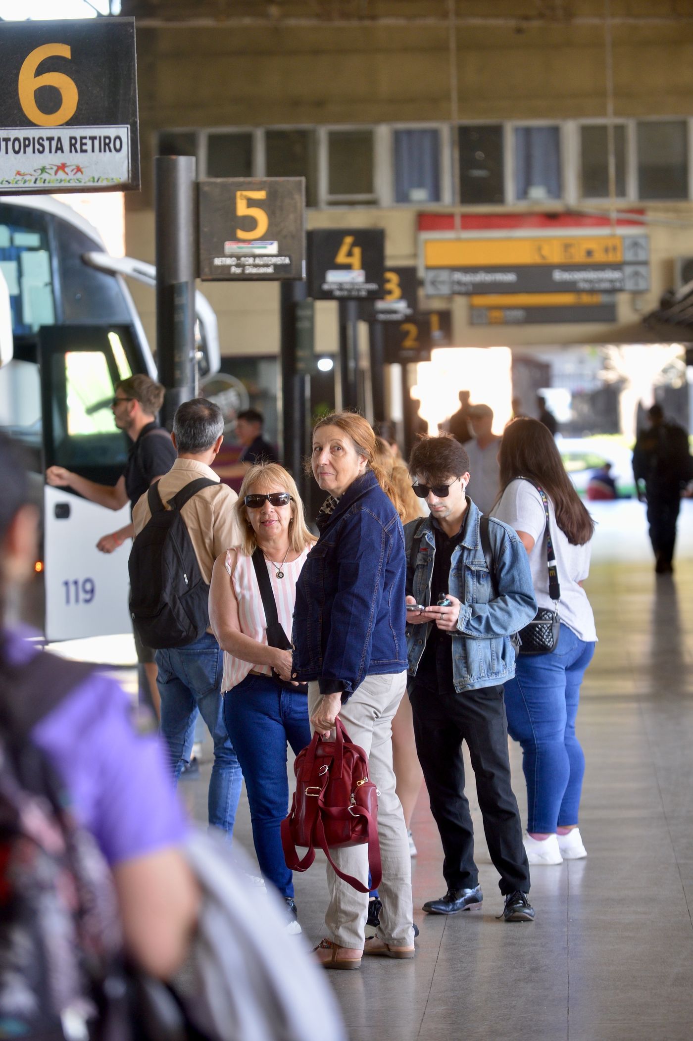 Así se vive el paro nacional de transporte en La Plata