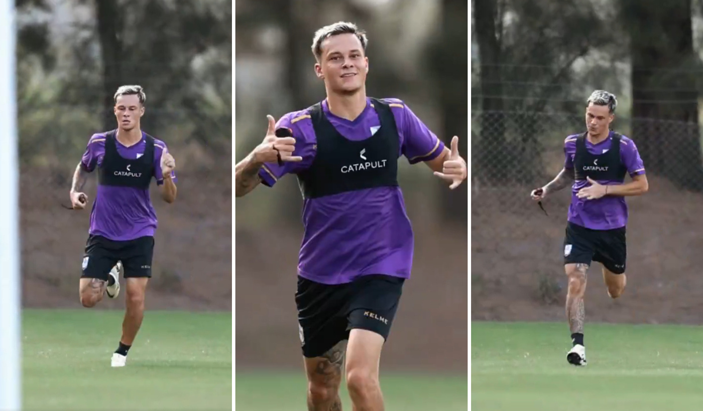 Se conocieron las primeras imágenes de Matías Abaldo entrenando en ...