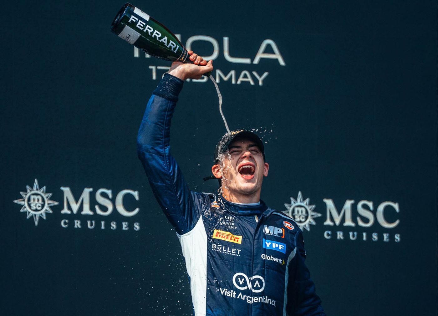 Video: la impresionante maniobra con la que Franco Colapinto ganó su primera carrera en la ...