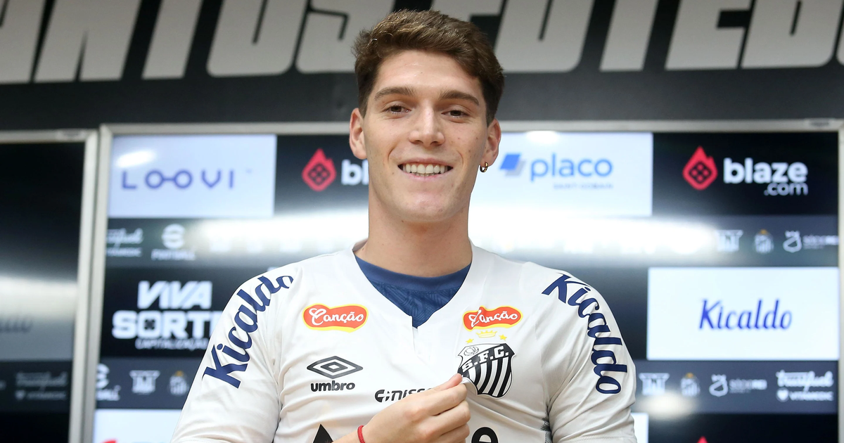 Benjamín Rollheiser se presentó en el Santos de Brasil: ¿cuándo podría ...