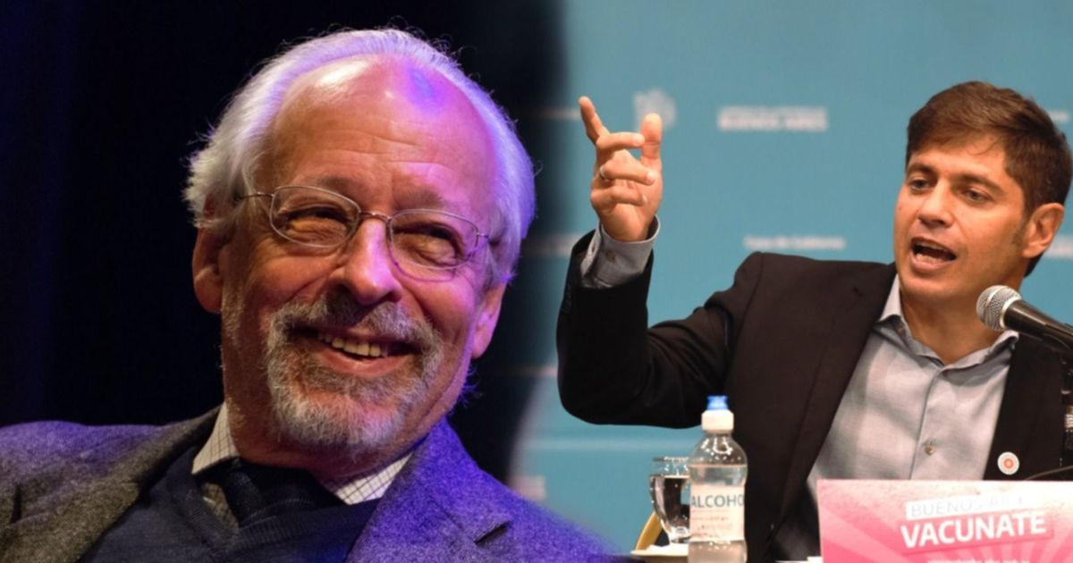Antes del escándalo, Verbitsky llamó a Kicillof para vacunarse y lo ...