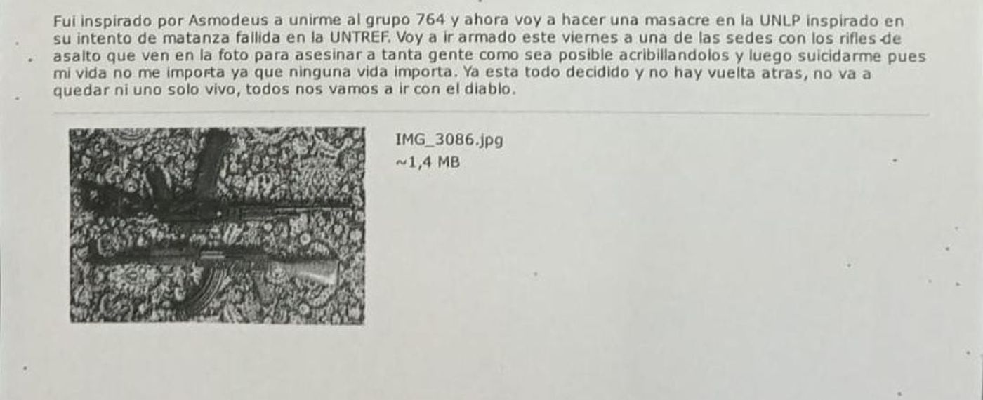 ¿Qué se sabe del grupo neonazi Red 764 que obligó a evacuar la Facultad ...