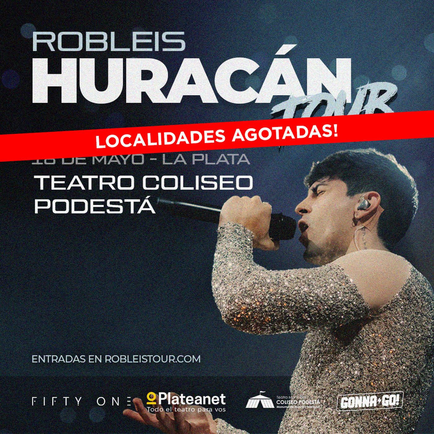 Robleis marcó un récord increíble en la previa de su show en La Plata