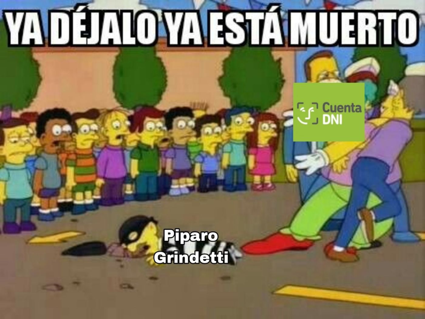 El meme de la Cuenta DNI tras el triunfo de Axel Kicillof en Provincia