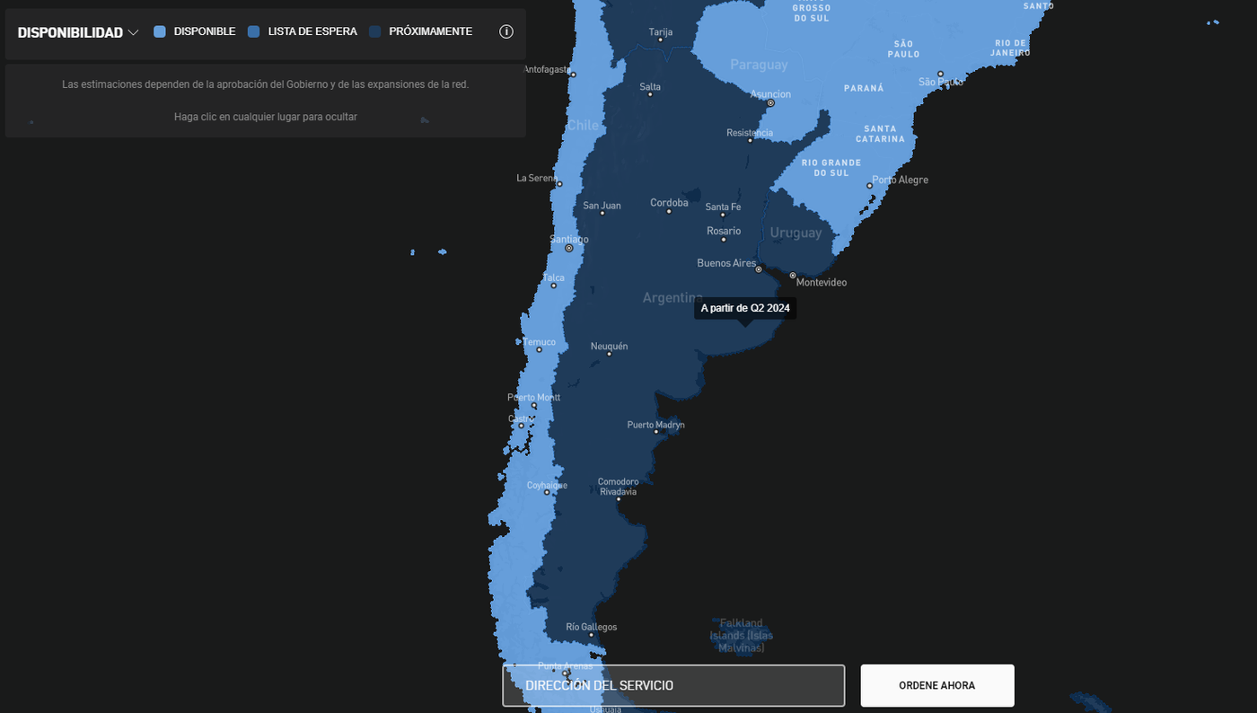 Starlink ya promociona que estará disponible en Argentina: ¿cuánto saldrá?