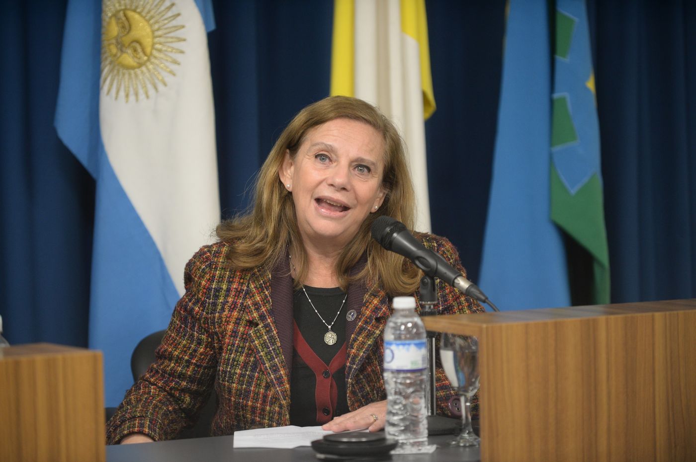 Ratificaron a Rita Gajate como rectora de la UCALP por otros cuatro años