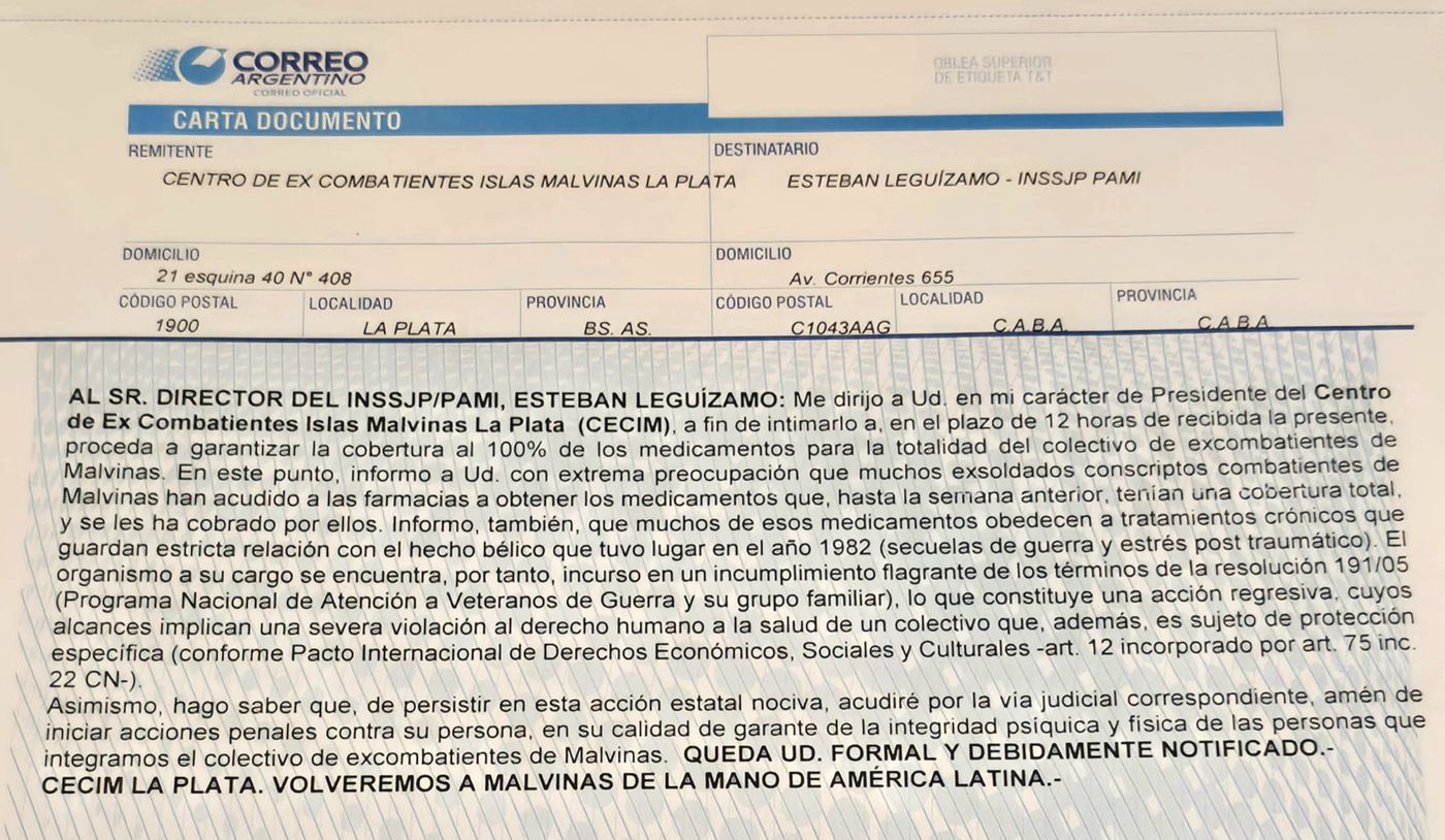 El CECIM La Plata denunciará penalmente al PAMI por cortar la cobertura de medicamentos a ...