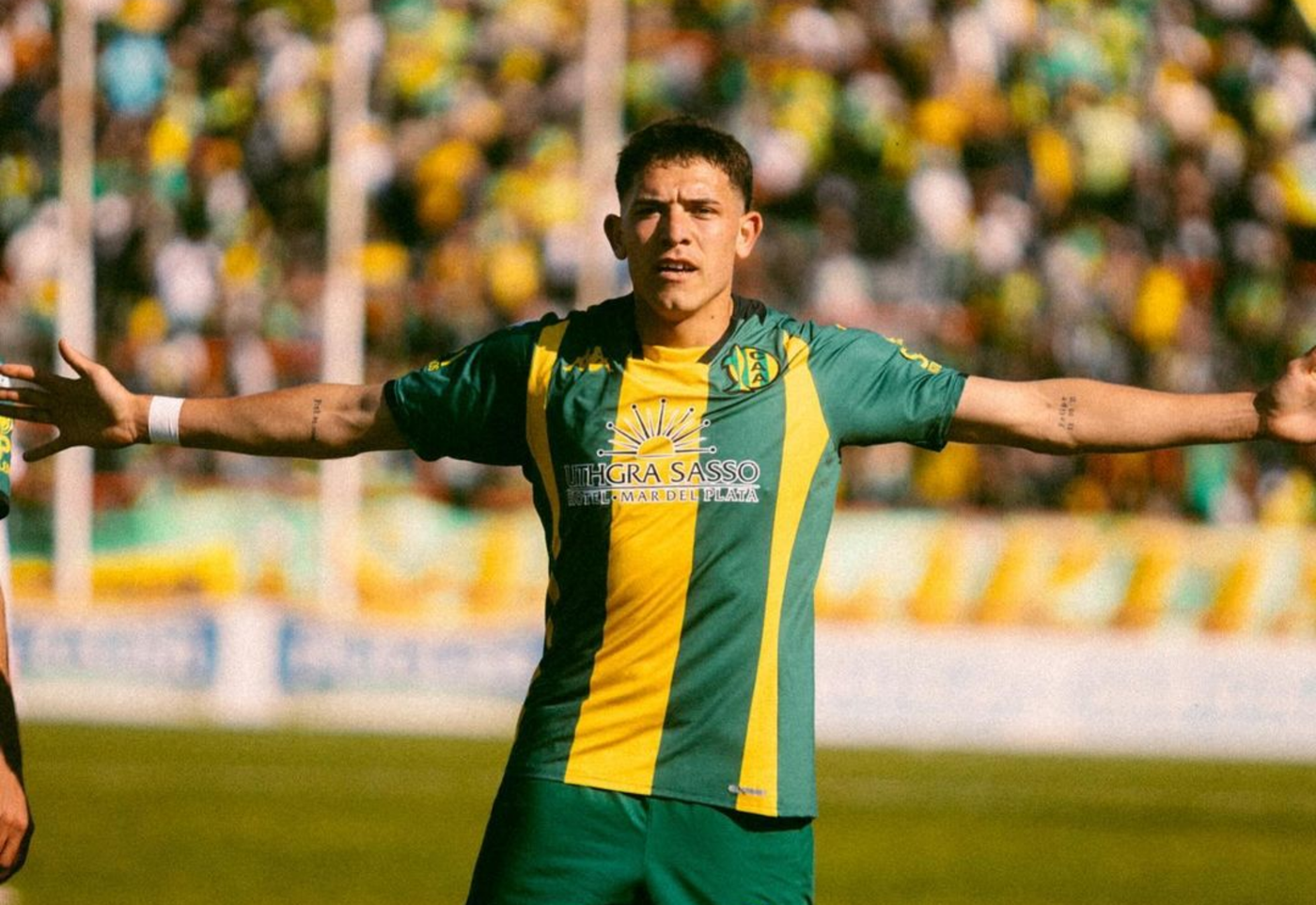 Alan Sosa fue una de las figuras del ascenso de Aldosivi y en Gimnasia ...