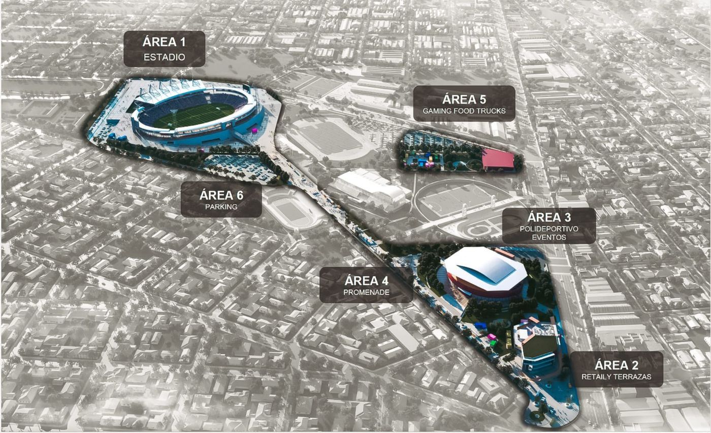 Las fotos del nuevo estadio en Mar del Plata que quiere renovarse y competirle al Estadio Único ...