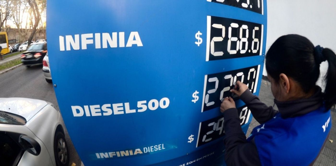 Aumenta la nafta: YPF confirmó una suba promedio del 4% en todos sus combustibles