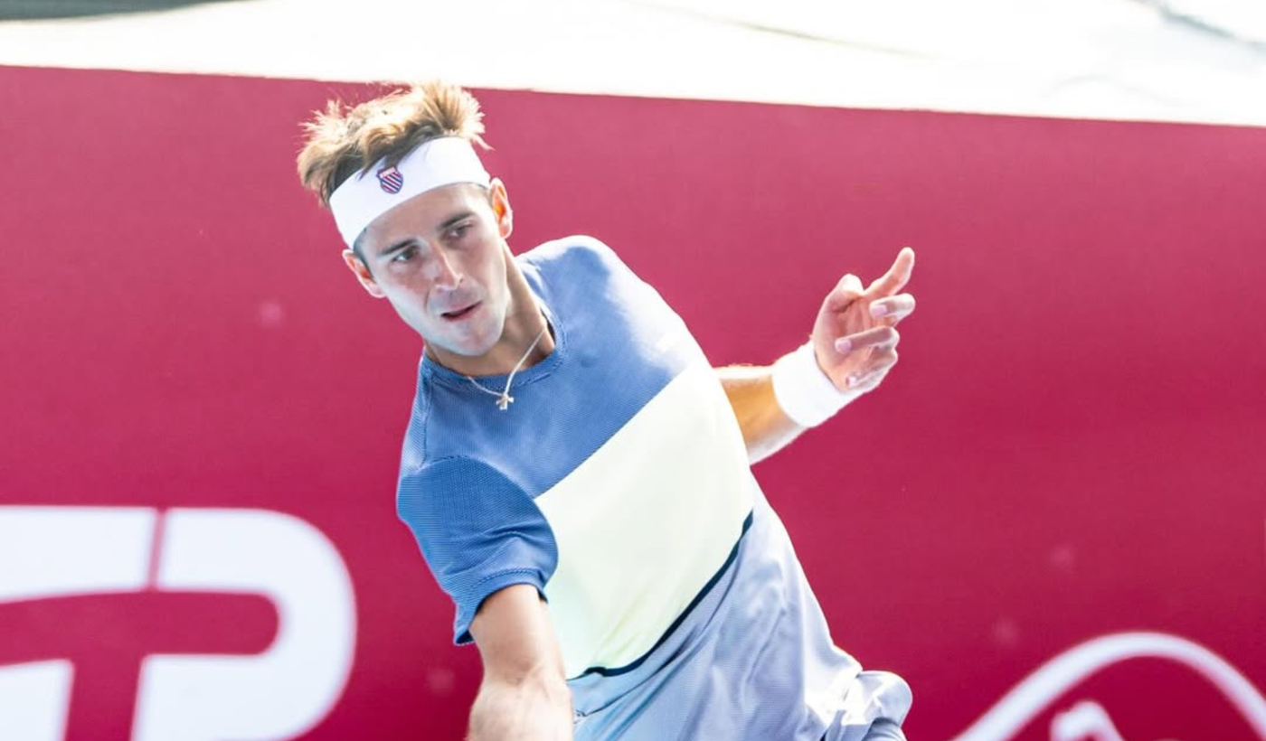 Dura derrota de Tomás Etcheverry en la preparación para el Abierto de ...