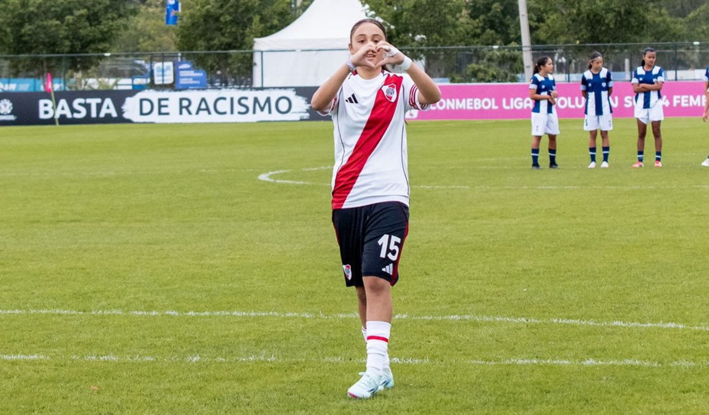Catalina, la jugadora de fútbol de La Plata que con 13 años brilla en ...