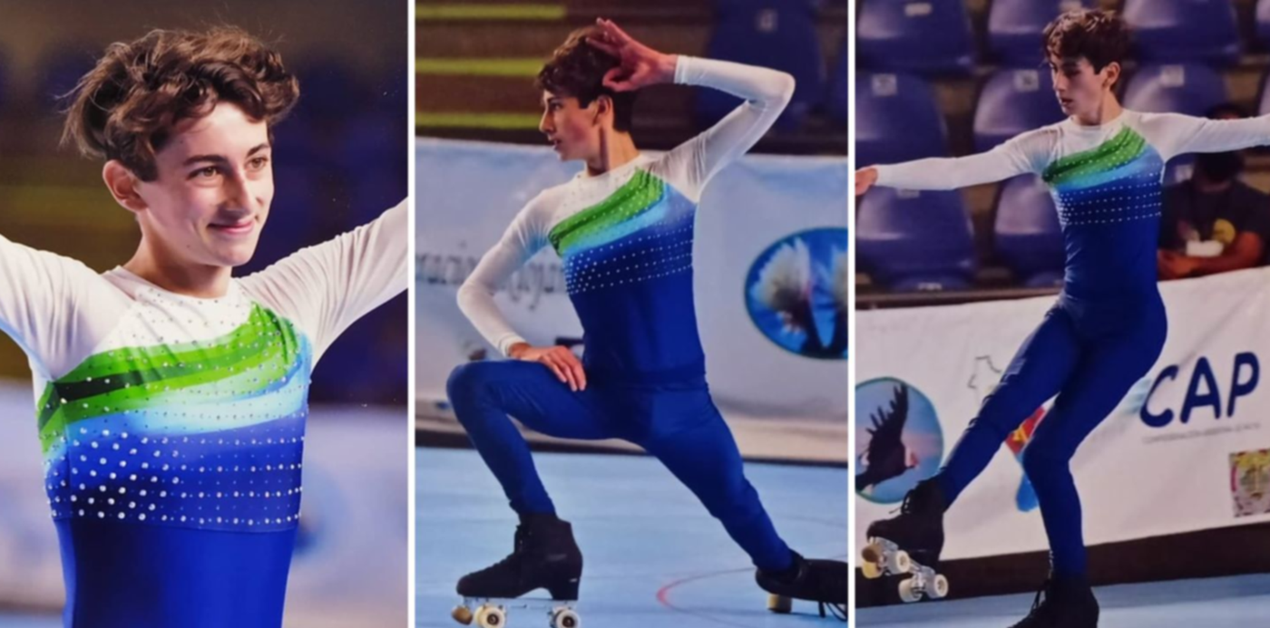 Un platense de 15 años es una de las grandes promesas del patín argentino