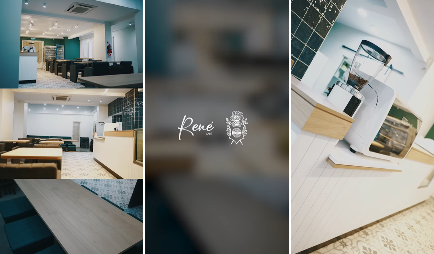 Gimnasia publicó los avances de la nueva cafeteria: René Café