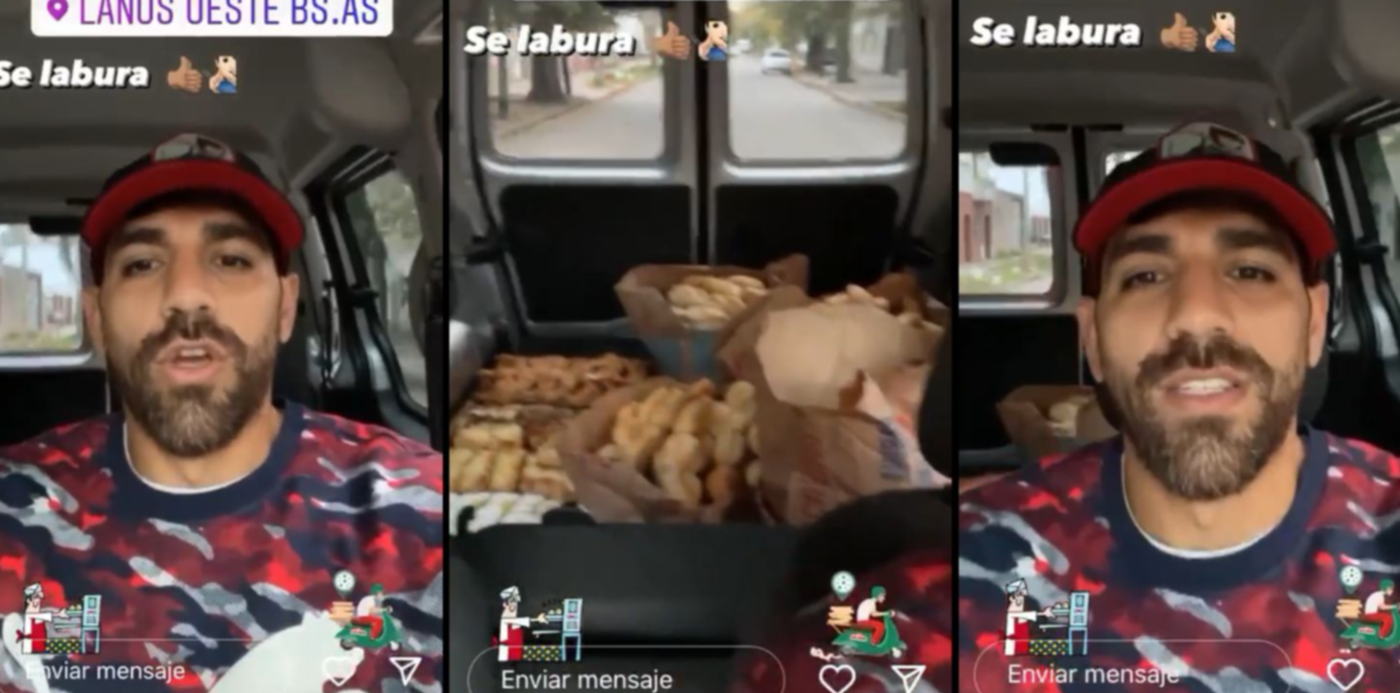 Se labura: el insólito video del Loco Díaz repartiendo facturas el ...