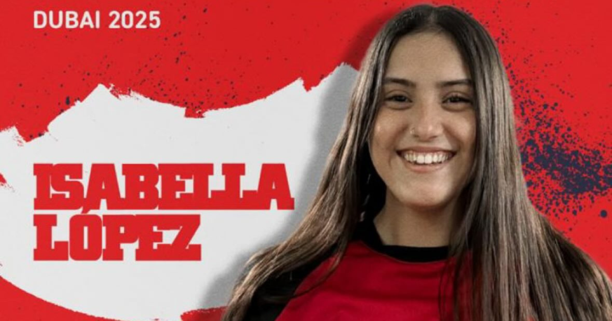 Isabella López: la joven nadadora de Estudiantes que superó el bullying ...