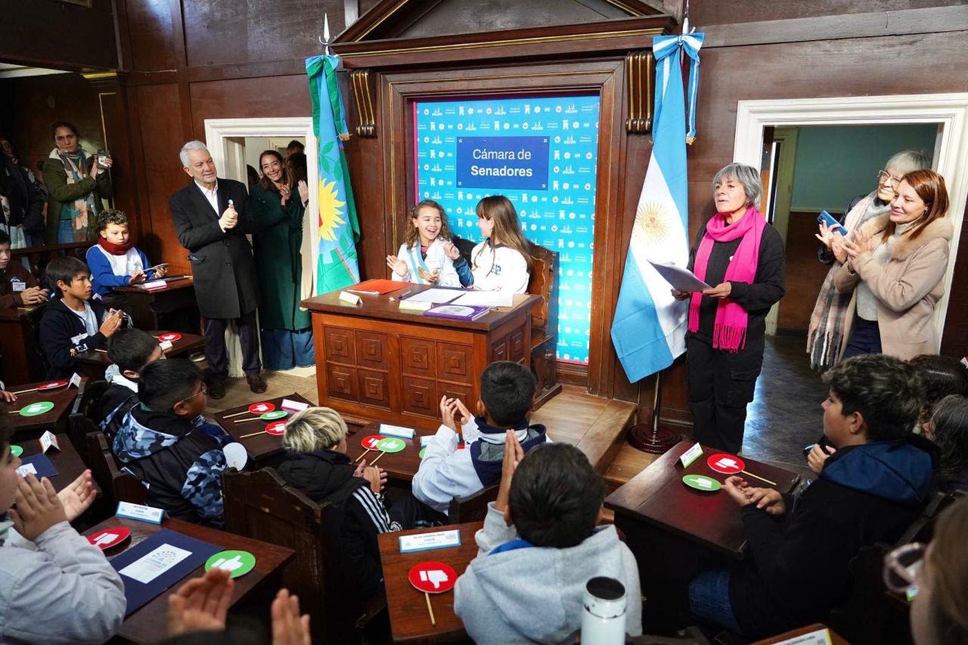 La República de los Niños celebró la apertura de sesiones del Gobierno ...