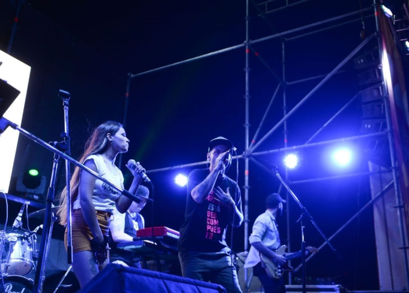 Los artistas platenses fueron protagonistas de la primera jornada de la ...