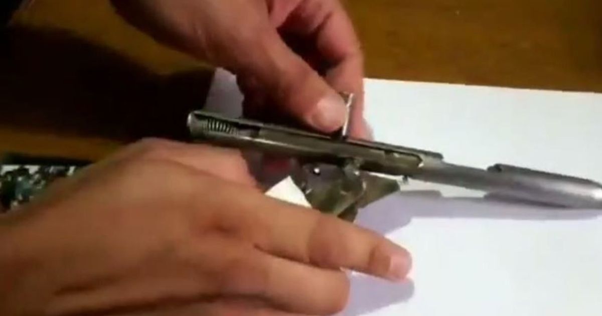 VIDEO: ¿Cómo es y cómo funciona la peligrosa arma tumbera secuestrada ...