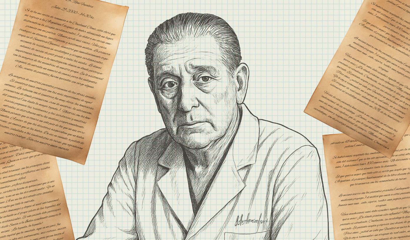 La historia de la carta de René Favaloro a Fernando de la Rúa que llegó ...