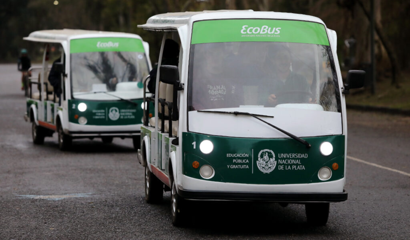 El Ecobus de la UNLP se prepara para volver a las calles del Bosque