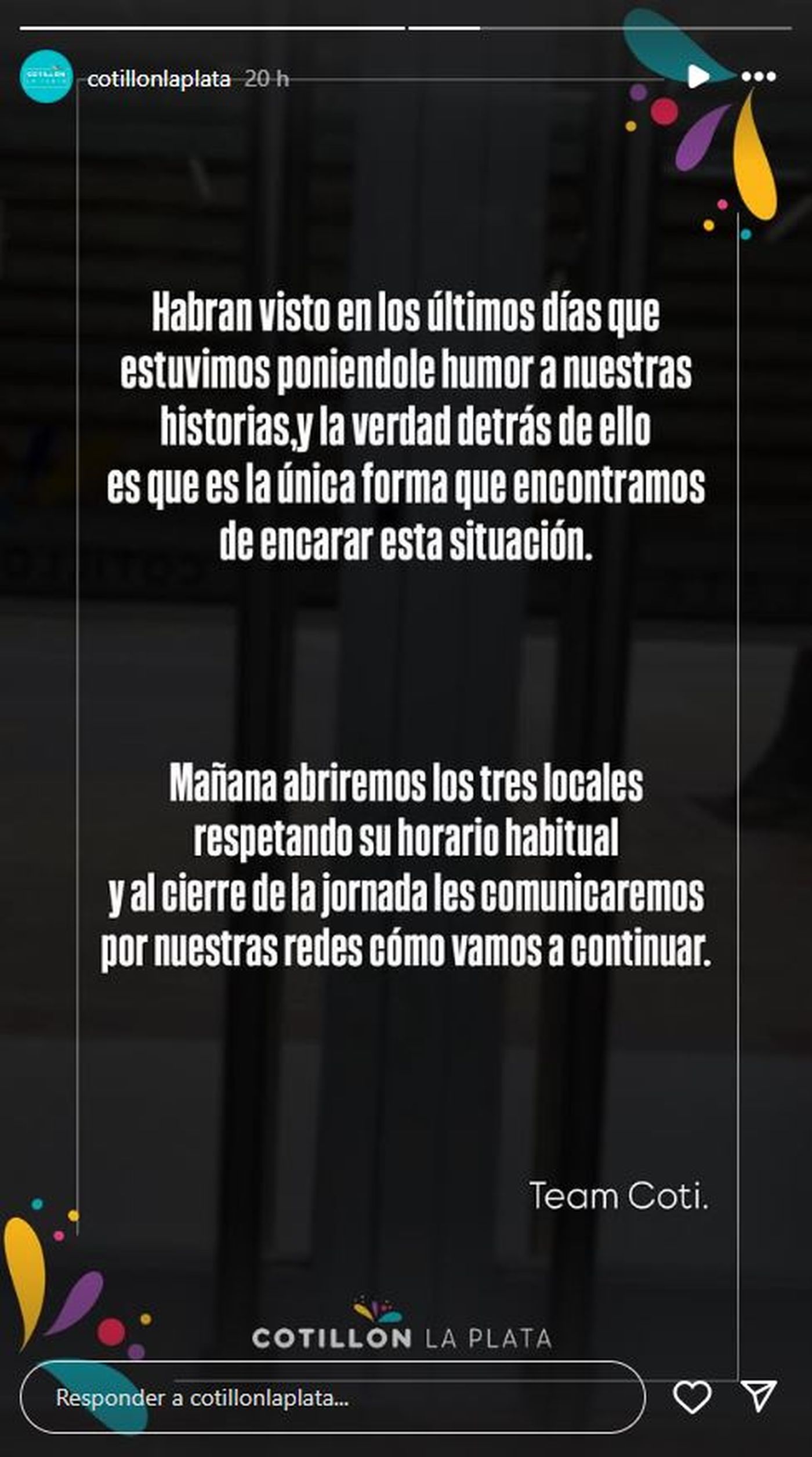Cerramos: el histórico Cotillón La Plata sorprendió a todos con un ...