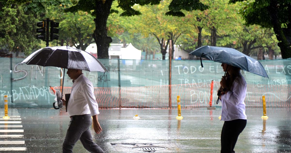 La semana sigue en La Plata con un martes de lluvias y tormentas