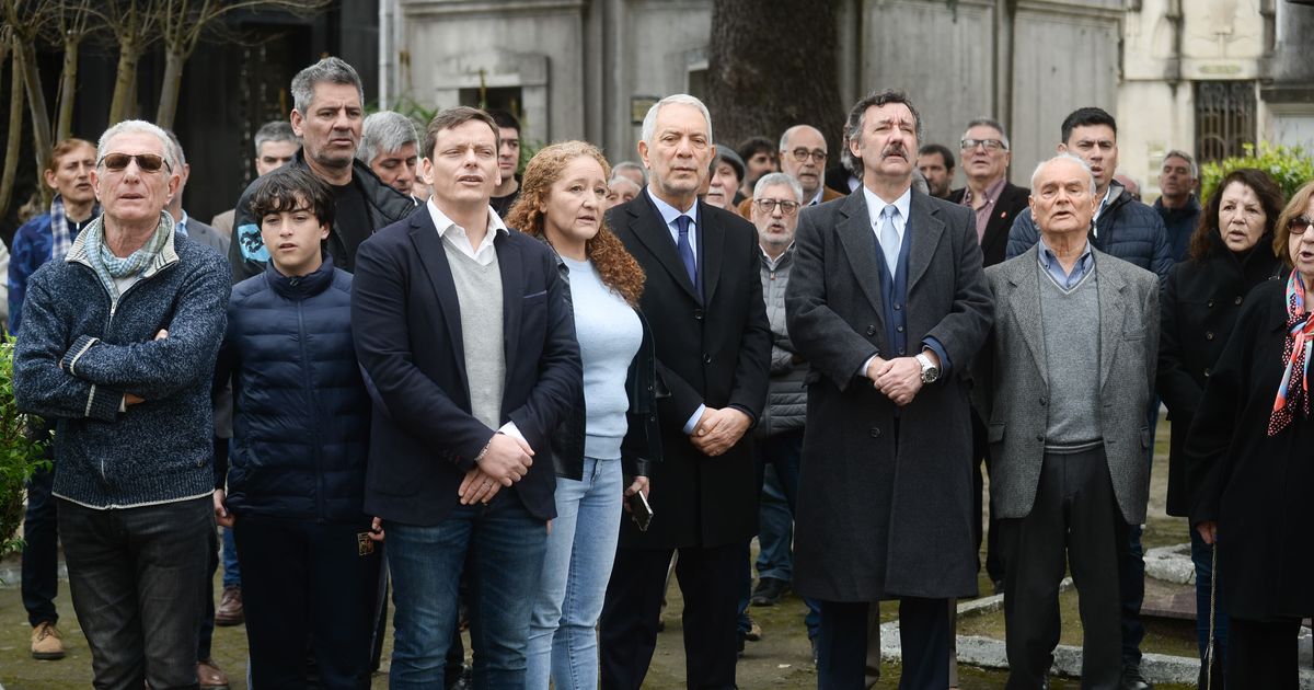 La Plata homenajeó a Ricardo Balbín a 43 años de su fallecimiento