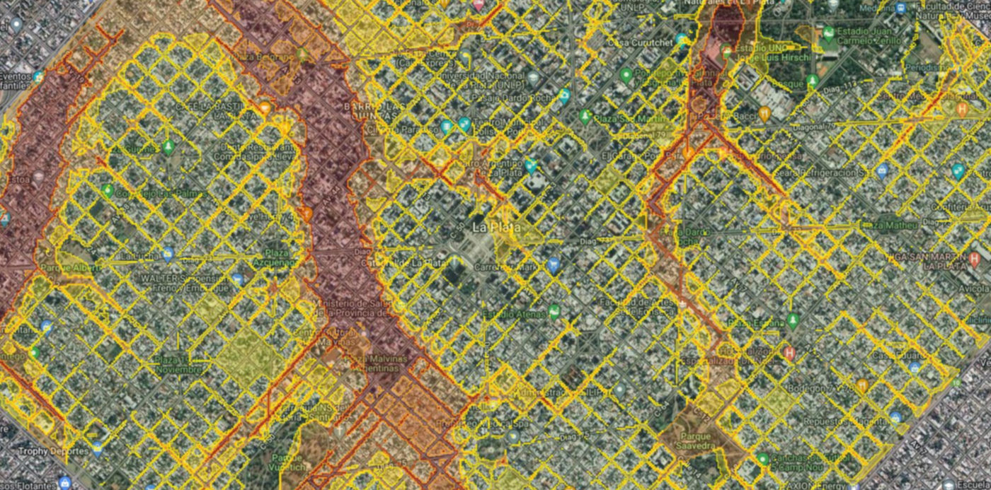 Los mapas que muestran calle por calle cuáles son las zonas inundables ...