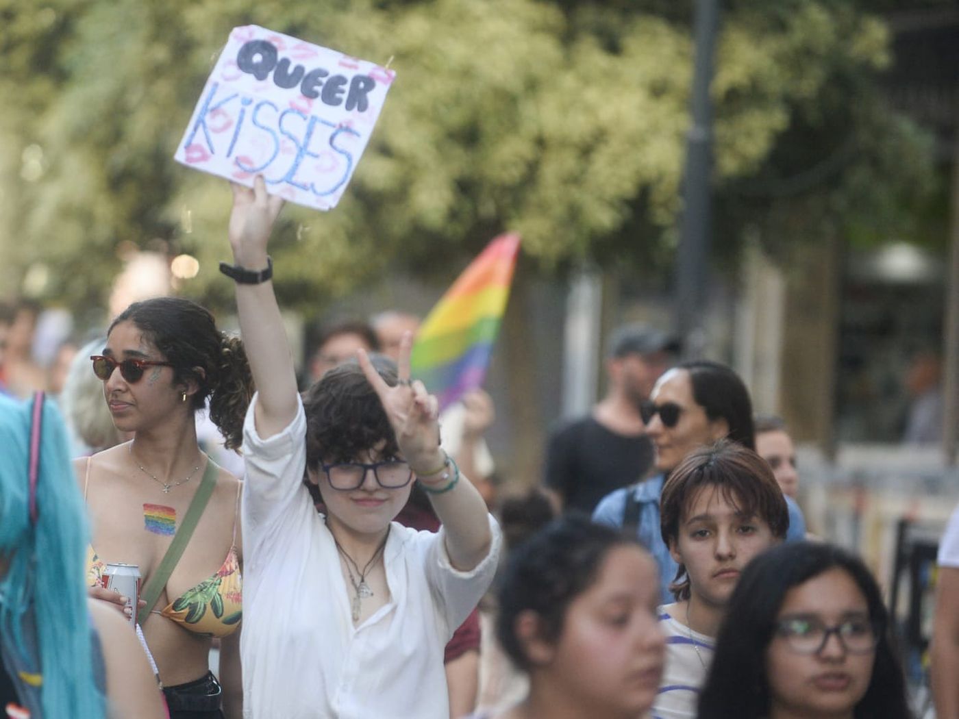 Masiva marcha del orgullo por las calles de La Plata