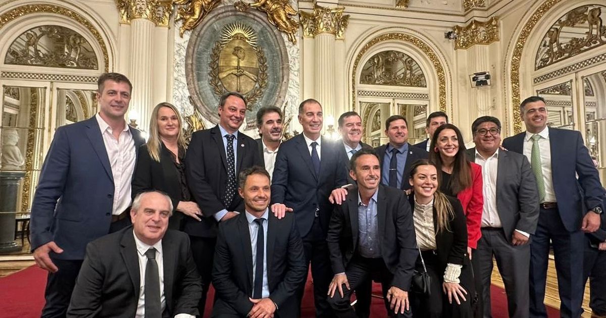 Julieta Quintero Chasman acompañó a Diego Santilli en su jura como ...