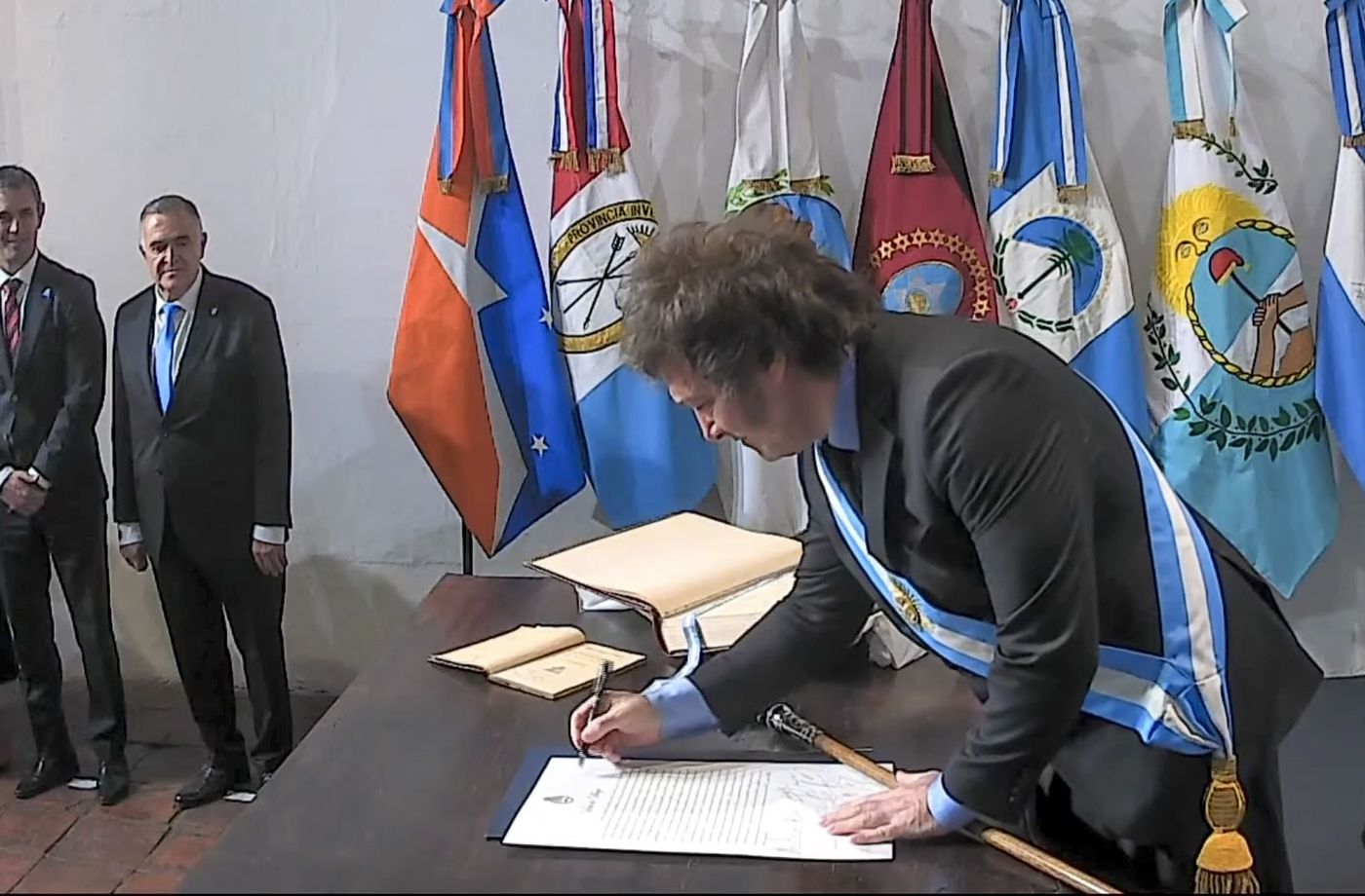 Javier Milei formalizó el Consejo que deberá ejecutar los lineamientos ...