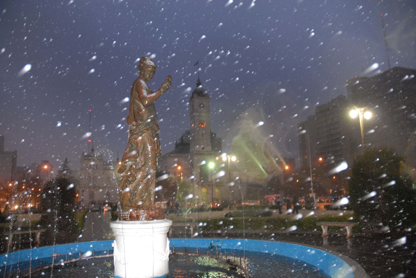 Las causas de la histórica nieve en La Plata, según el análisis de ...