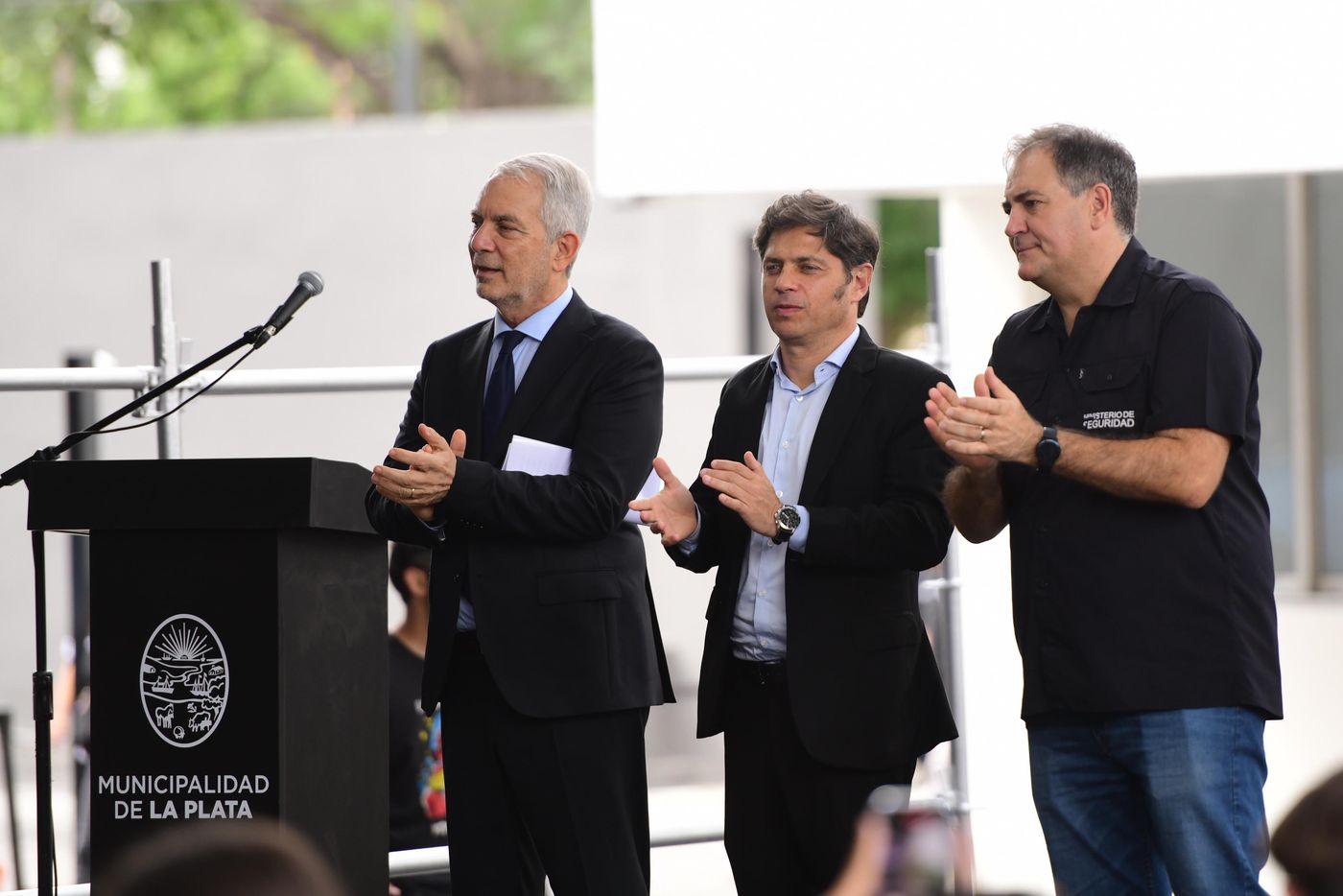 Julio Alak y Axel Kicillof inauguraron el nuevo COM que concentra todas las áreas municipales de ...