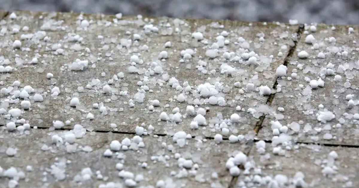 Hay pronóstico de graupel en la provincia: puede afectar a La Plata
