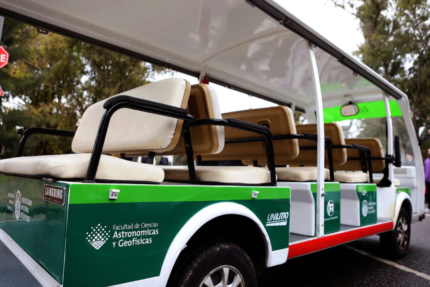El Ecobus de la UNLP se prepara para volver a las calles del Bosque